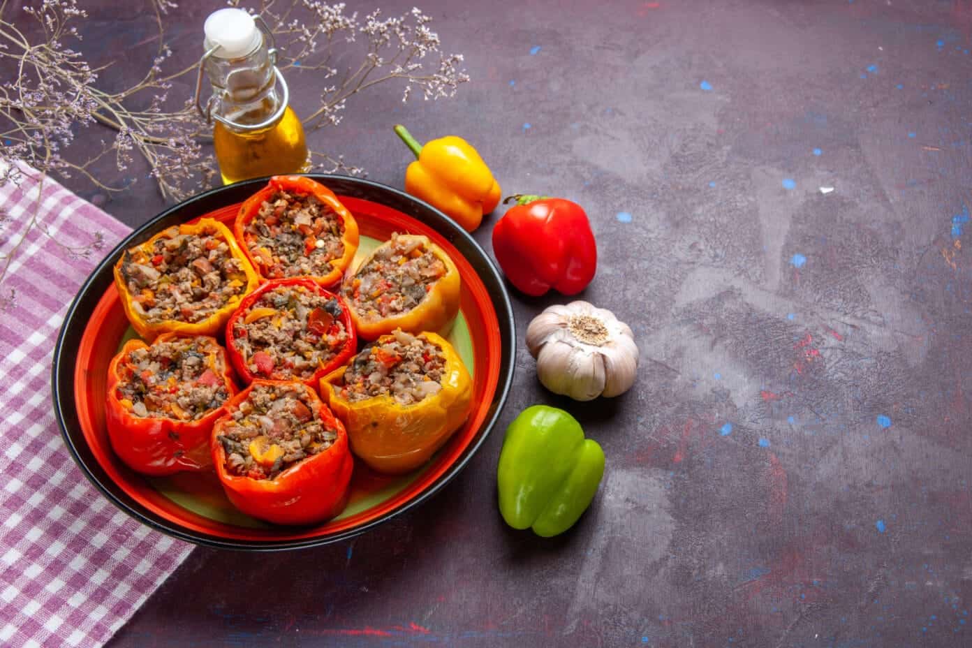 Farce Pour Poivron: Recette Traditionnelle à La Viande Hachée