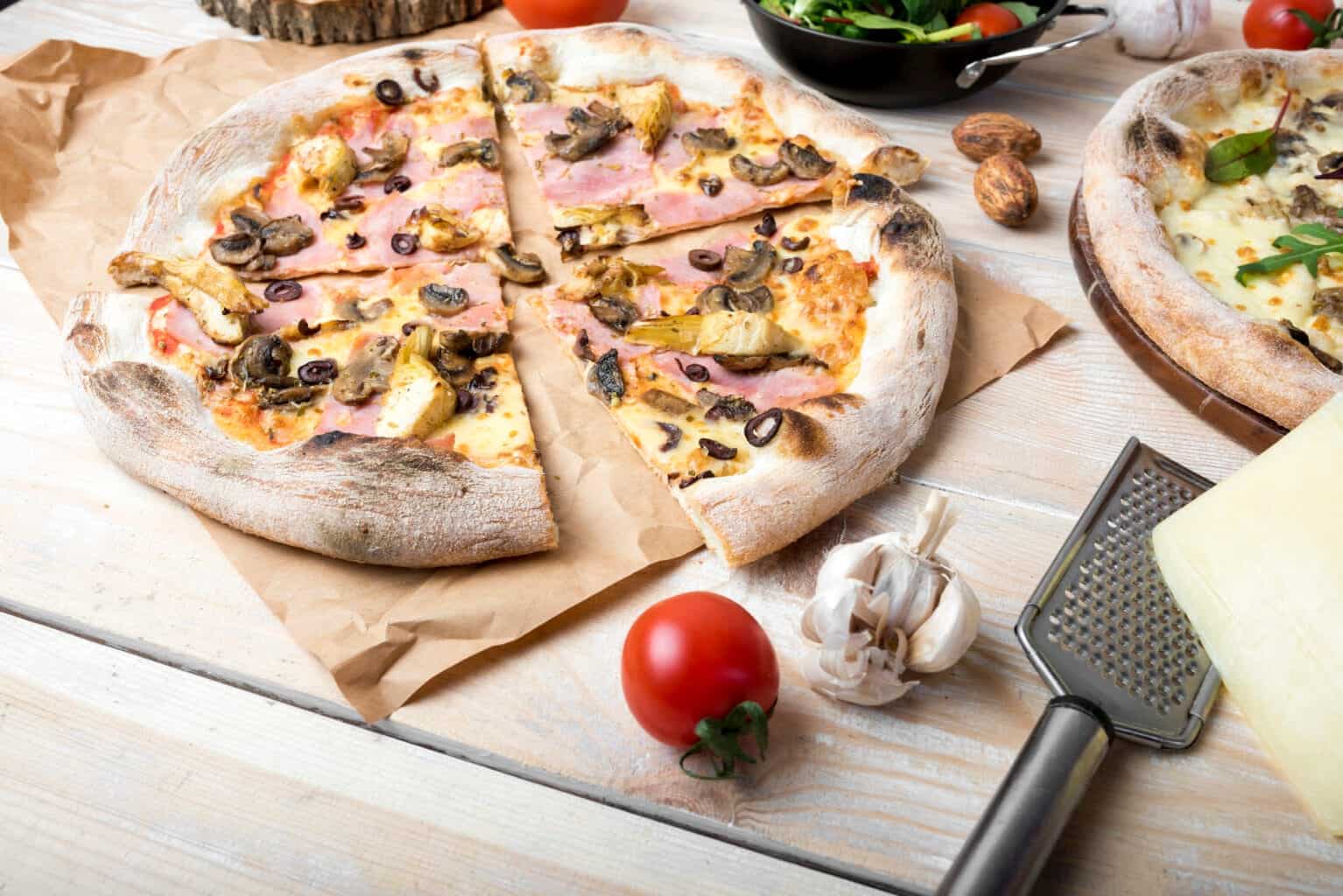Pizza Reine Maison Moelleuse Et Croustillante